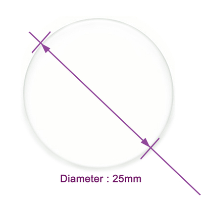 100pcs of Pre-cleaned Microscope Cover Glass, Sterile Circular ...