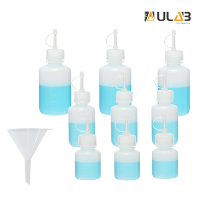 ULAB Scientific Drop-Dispensing Bottle and Funnel Set, Vol. 30ml 60ml ...