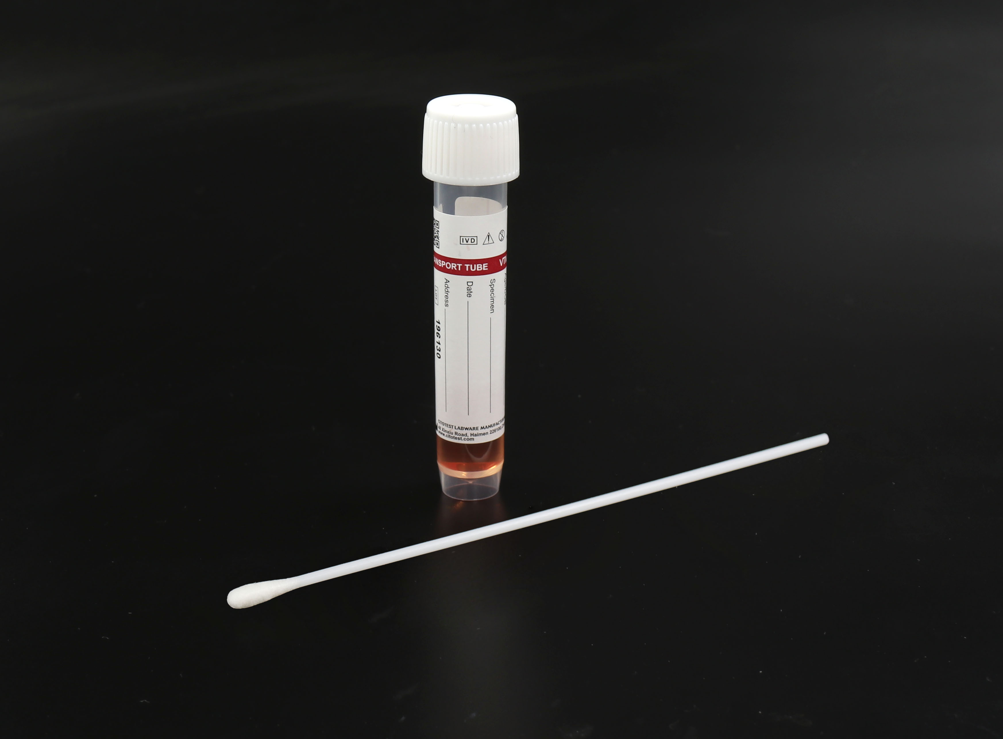 Virus collection and transport set, 10ml transport tube and 3ml VTM and ...
