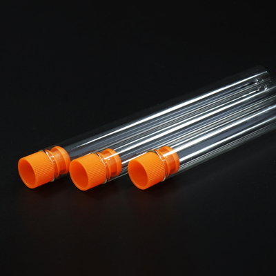 ULAB Scientific Glass Test Tubes with PE Flange Stoppers, Vol.16ml ...